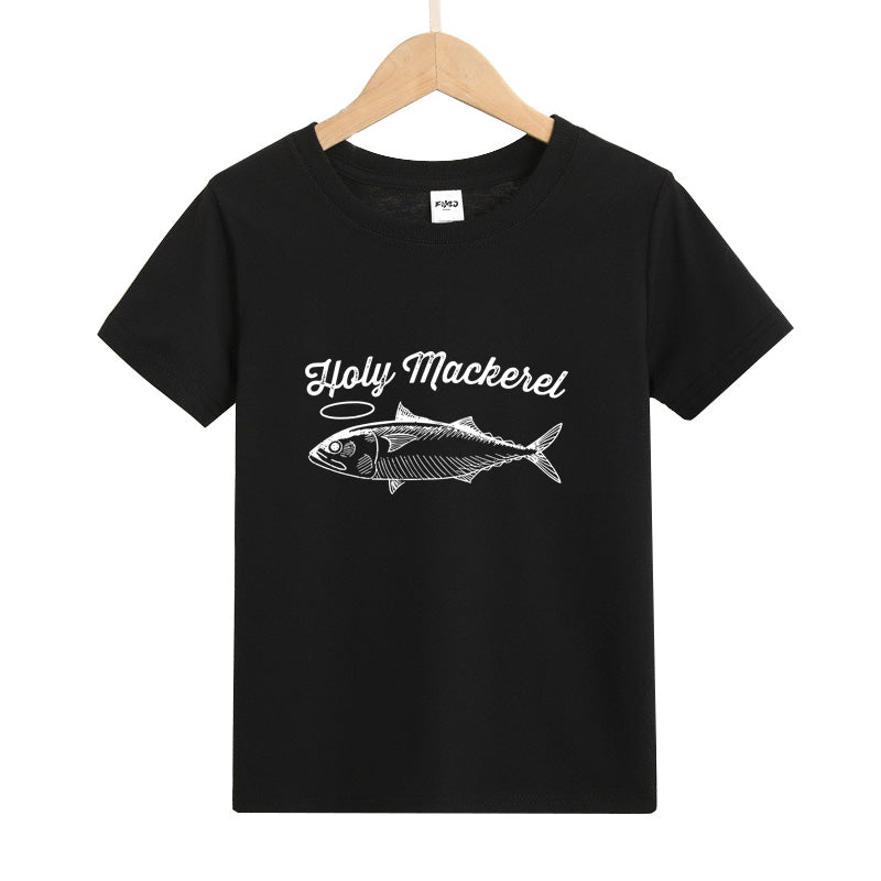 Holy Mackerel Kid's T-Shirts